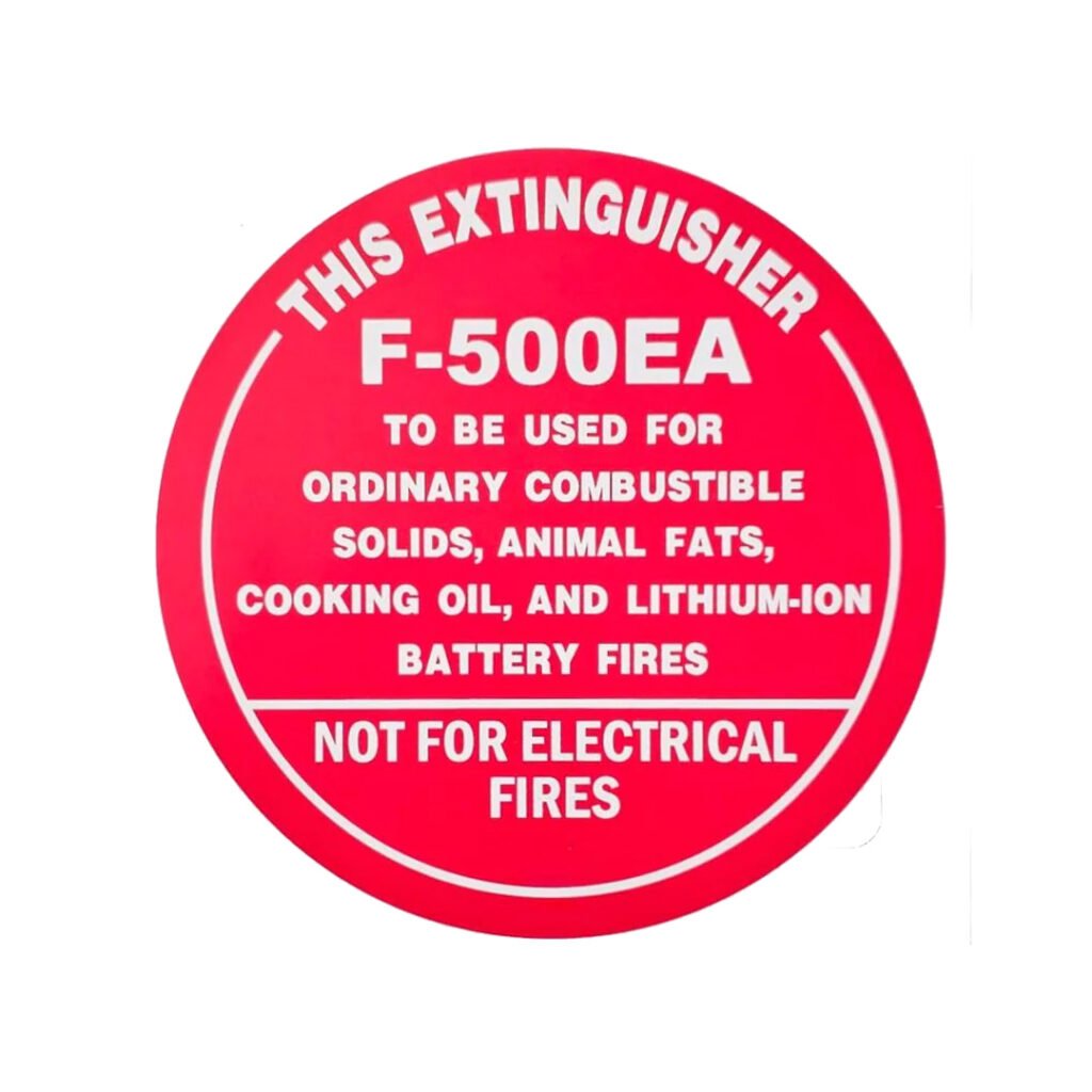 ABE Fire Extinguisher ID Sign | Buy Online | Price: TTEI