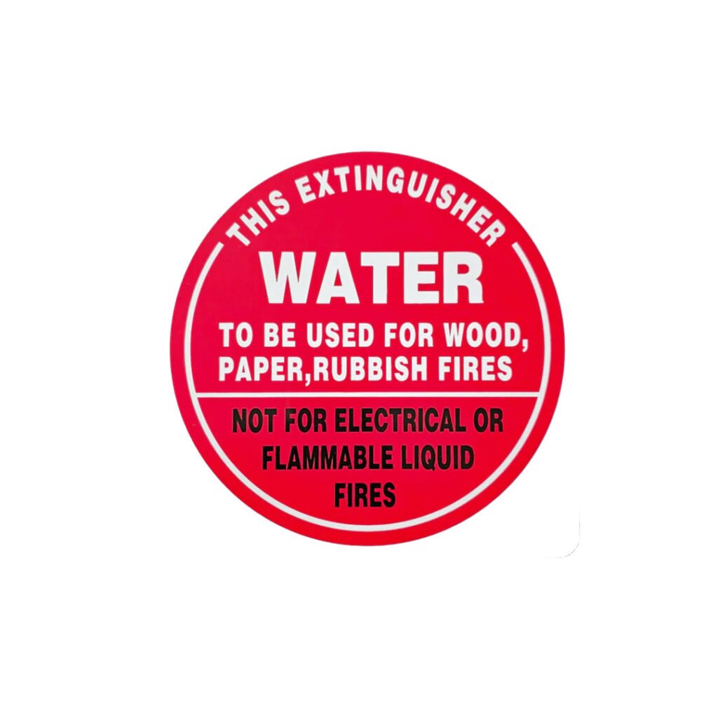 ABE Fire Extinguisher ID Sign | Buy Online | Price: TTEI